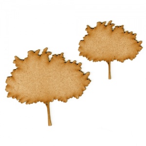 Apple Tree MDF Wood Shape for altered art and craft projects